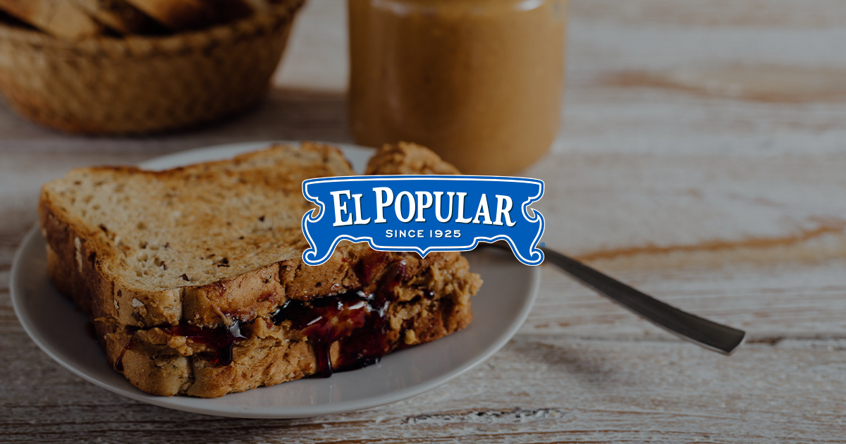 Peanut Butter and Mole Sandwich - El Popular - Authentic Mexican Recipes