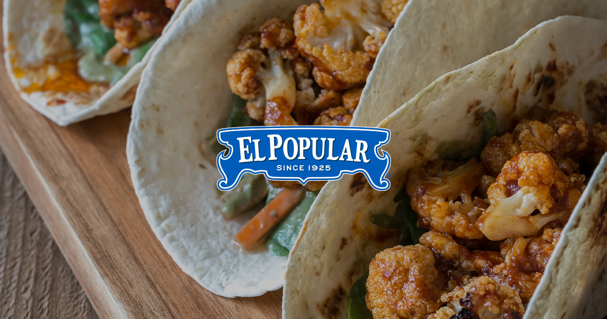 Keto Cauliflower & Mole Tacos - El Popular - Authentic Mexican Recipes