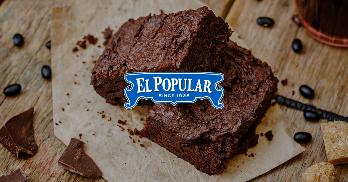 Mole Mocha Brownies - El Popular - Authentic Mexican Recipes